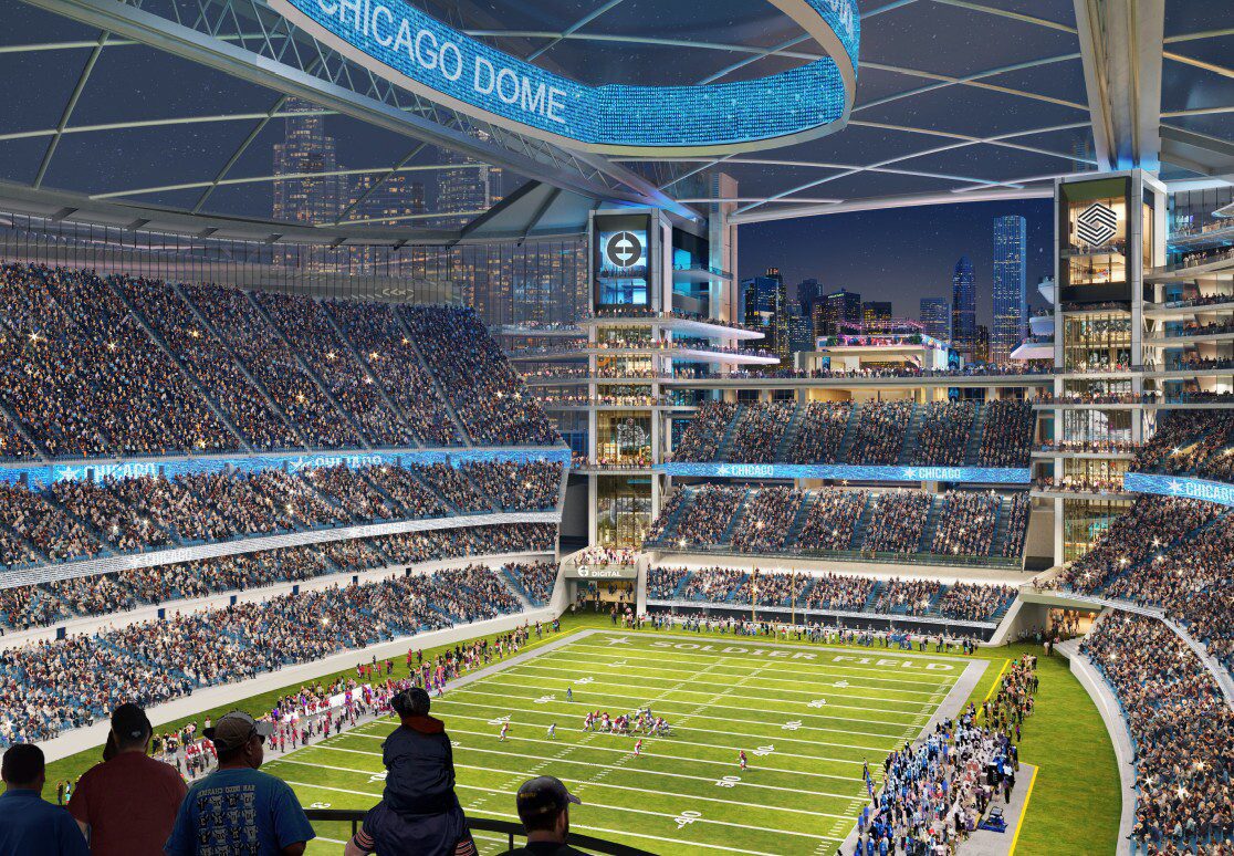 Planned Professional Sports Stadiums and Arenas: New Chicago Bears ...