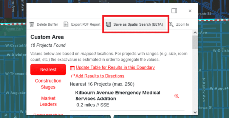 ConstructionWire Announces Geospatial Saved Searches to Improve Lead ...